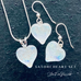 Satori Small Heart & Earrings Set – Satori Fire Glass